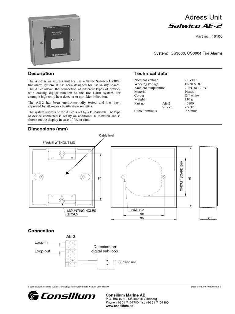 AE-2 - Address Unit | PDF
