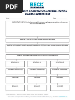 Beck's Cognitive Theory of Depression | PDF | Schema (Psychology) | Thought