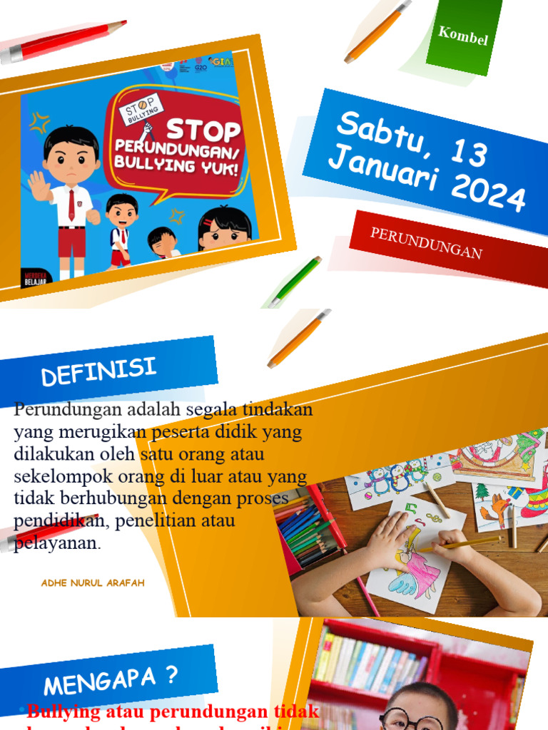 Jenis dan Dampak Perundungan di Sekolah | PDF | Pengembangan Diri