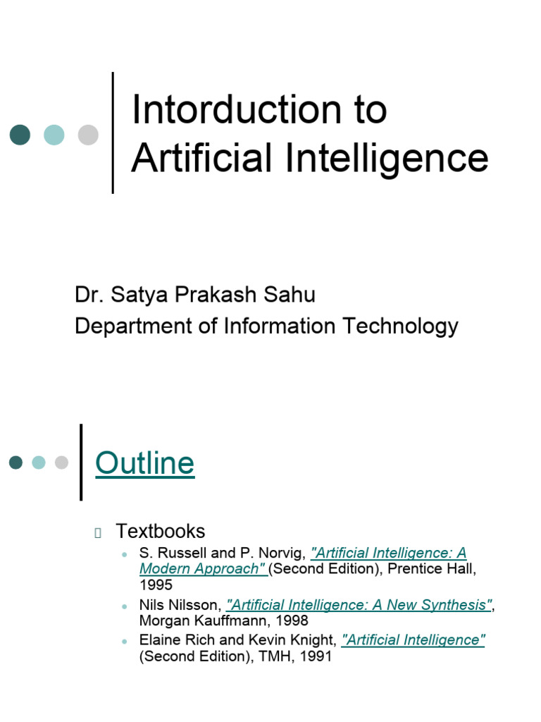 1 Lect1-4 - AI - SPS | PDF