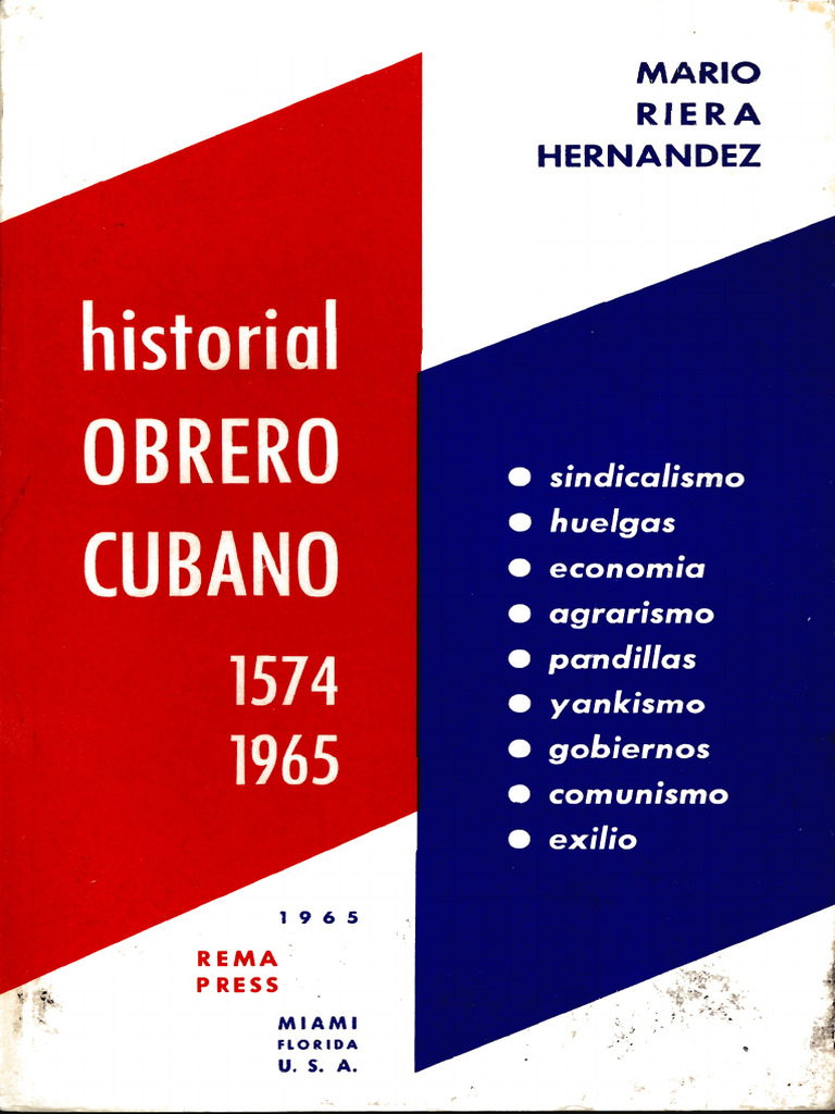 Mario Riera - Historial Obrero Cubano | PDF