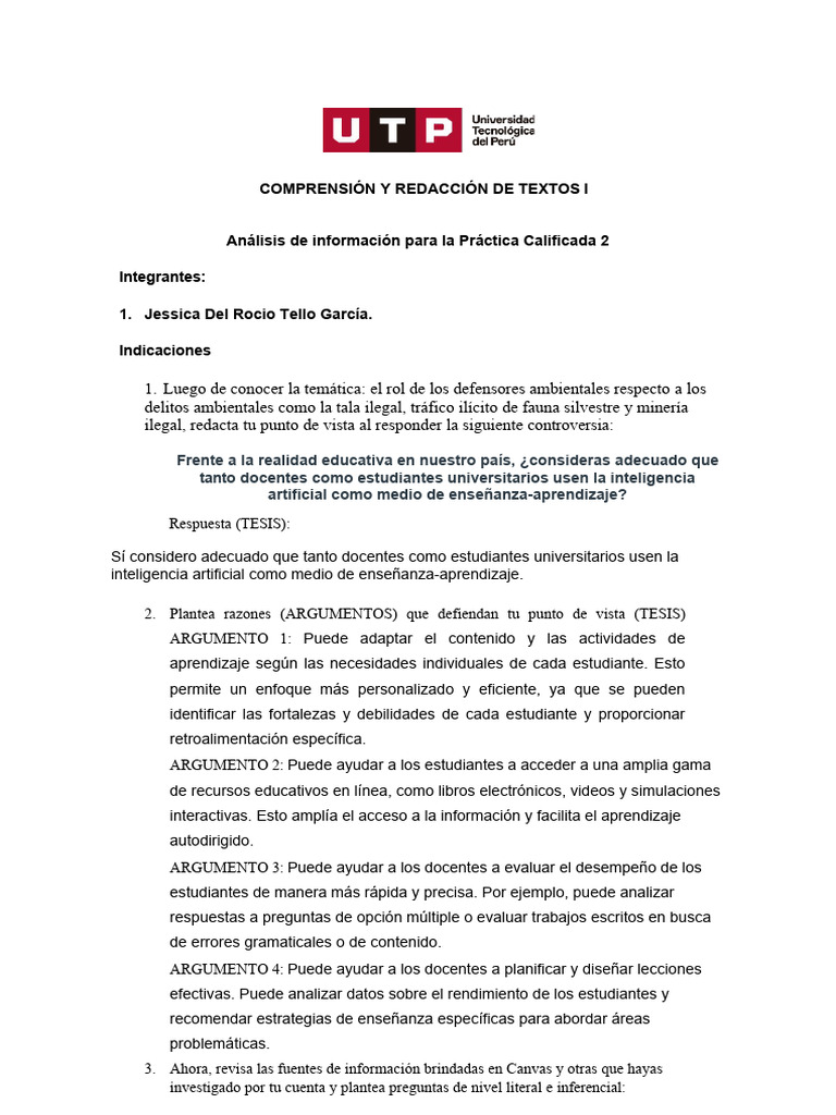 Aplicación Del Planteamiento de Preguntas Como Estrategia de Fuentes ...