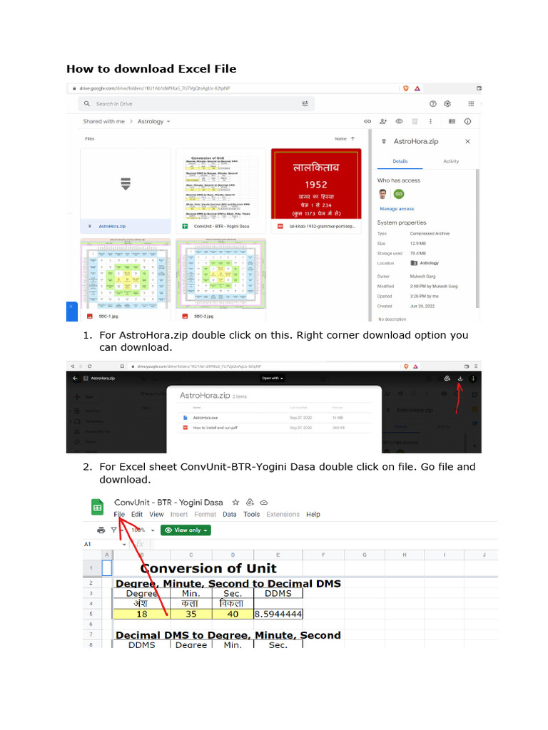 How To Download Excel File | PDF