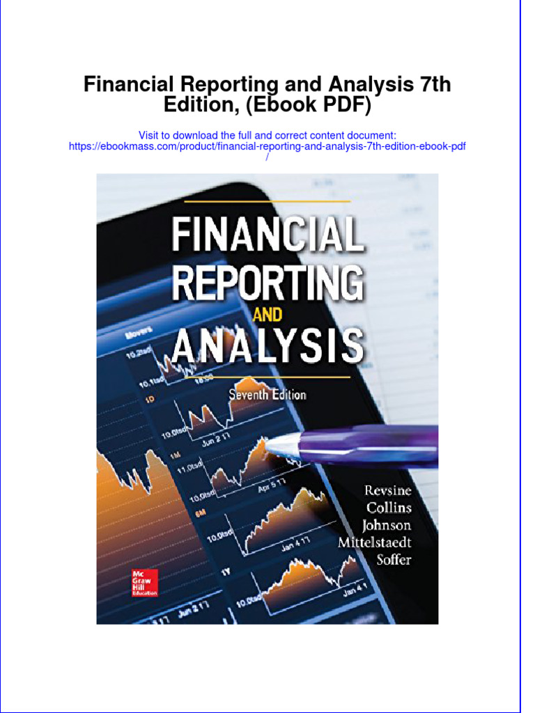 Financial Reporting and Analysis 7Th Edition Ebook PDF All Chapter ...