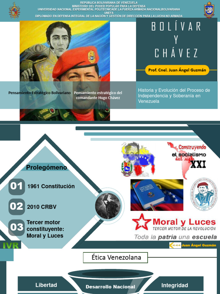 Bolívar y Chávez | PDF | Venezuela | Hugo Chavez