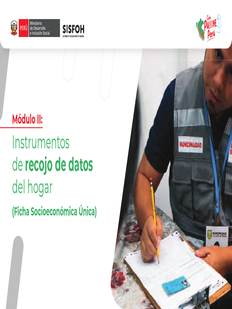 Texto de Estudio Módulo 2 - Tema 3 - Ficha Socioeconómica Única - PRINT | PDF