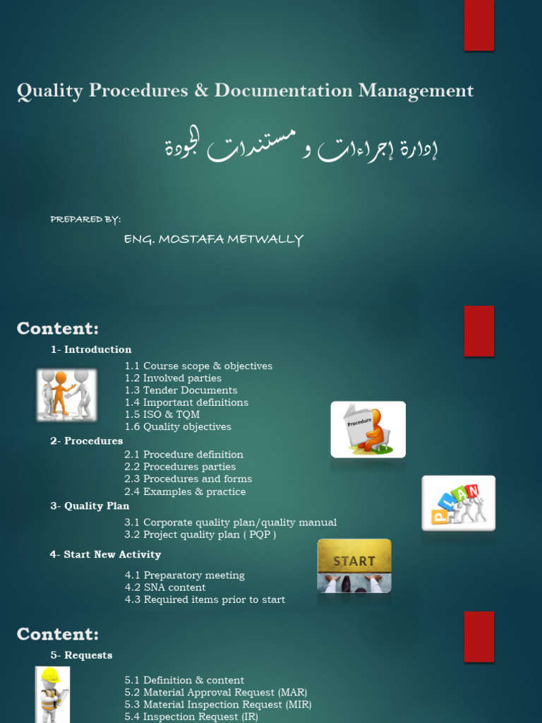 Lecture 3 Quality Procedures | PDF Lecture 3 Quality Procedures | PDF
