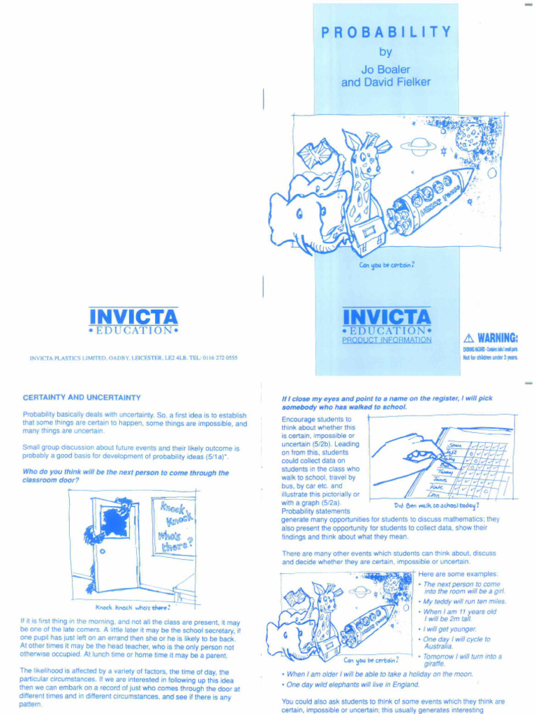 113159 Probability Kit | PDF