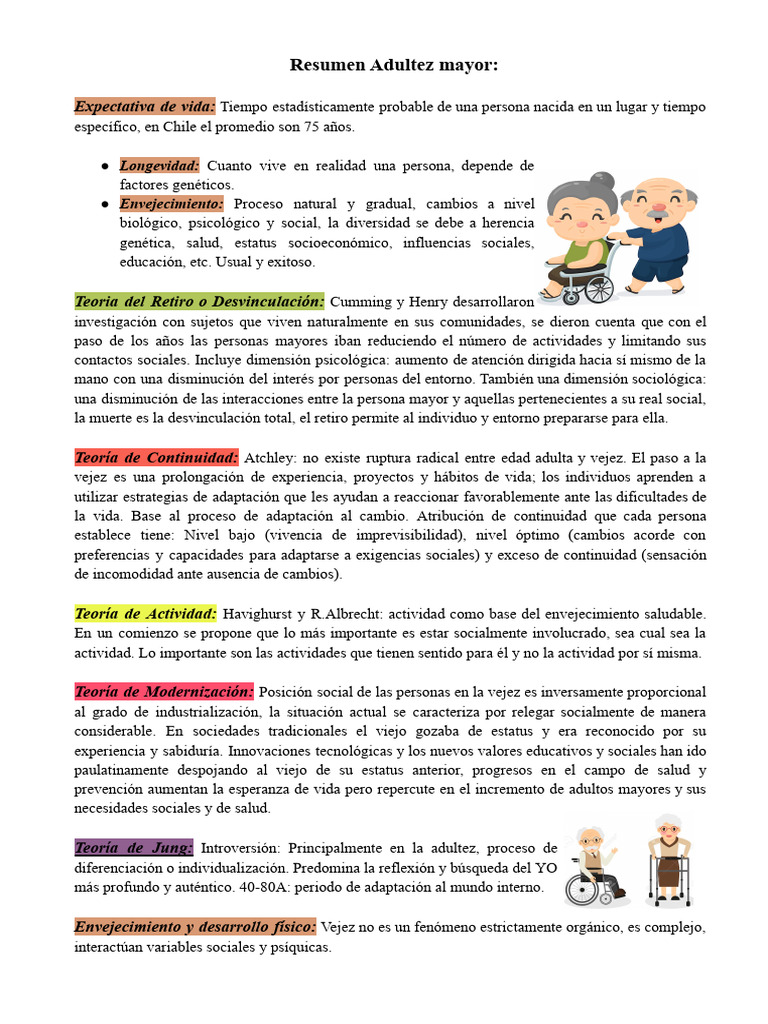 Resumen Psi2 | PDF | Vejez | Adultos