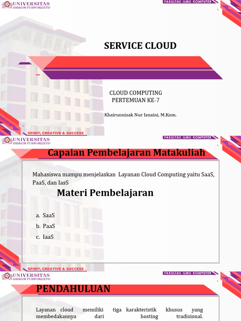 Layanan Cloud: SaaS, PaaS, dan IaaS | PDF | Komputer
