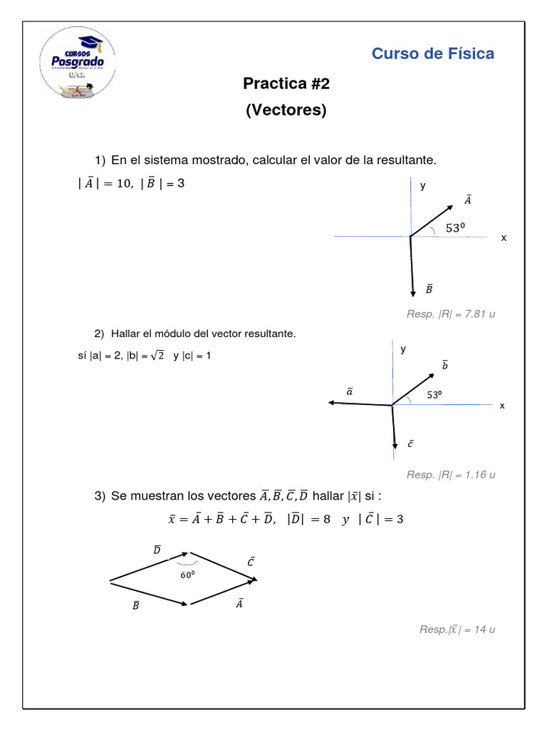 Practica 2 Vectores | PDF Practica 2 Vectores | PDF