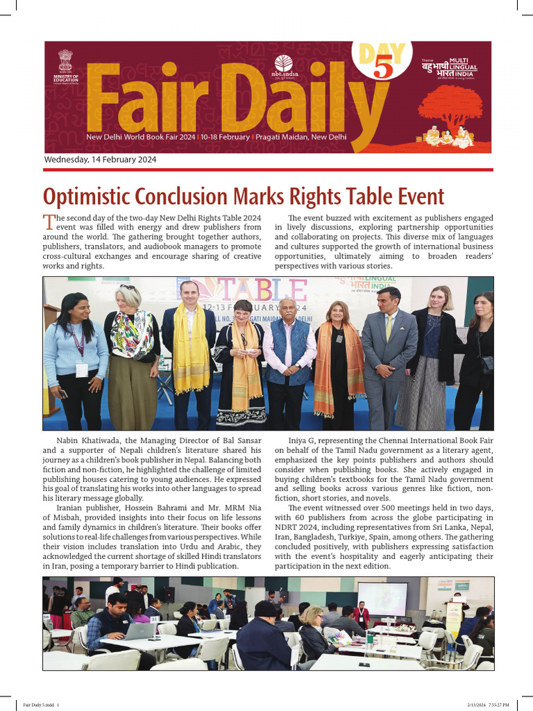Fair Daily 5 | PDF