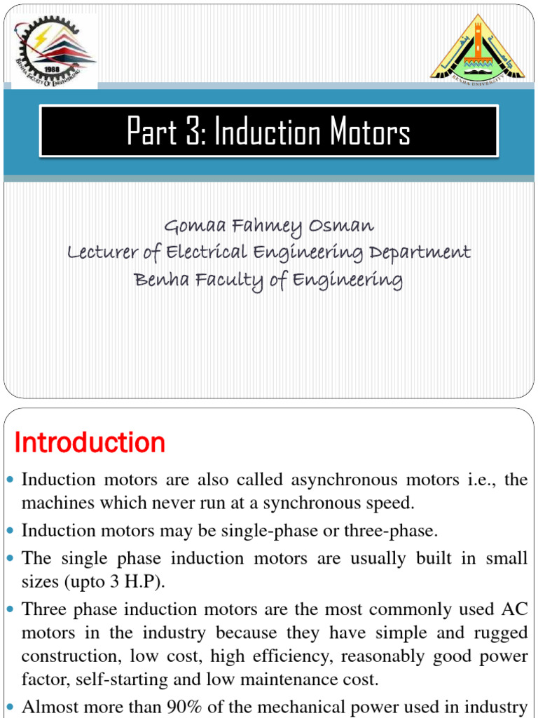 3-Induction Motor | PDF