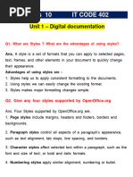 Class 10 Computer Application Code 165 Study Material | PDF | Html ...