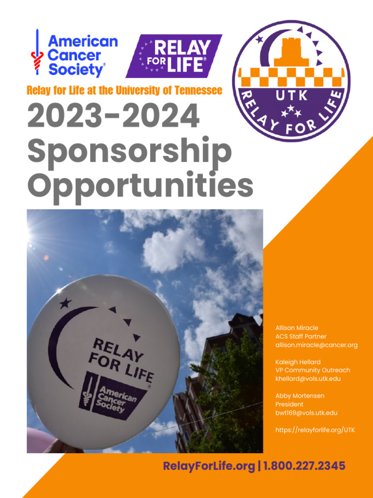 2023-2024 Sponsorship Packet 1 | PDF | Sponsor (Commercial) | Logos