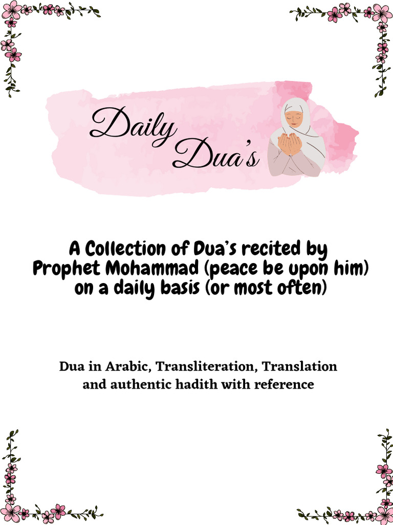Daily Duas PDF | PDF | Hadith | Monotheistic Religions