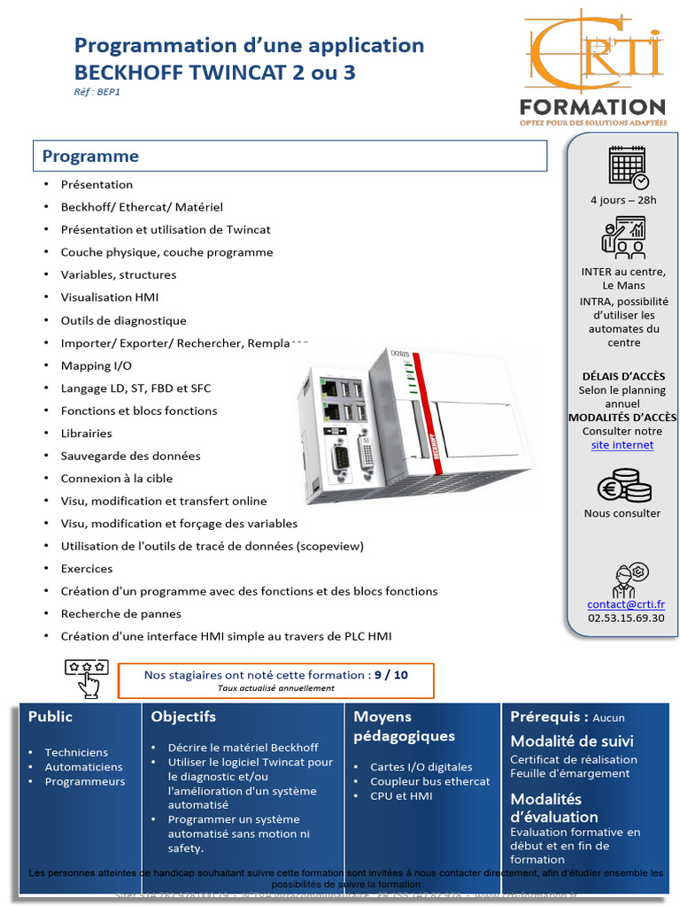 BA - Les Bases de L'automatisme | PDF
