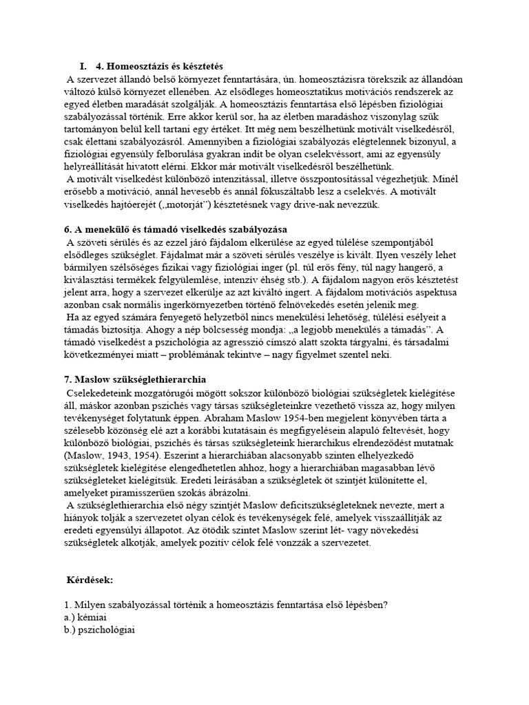 Pszichologia w02 | PDF