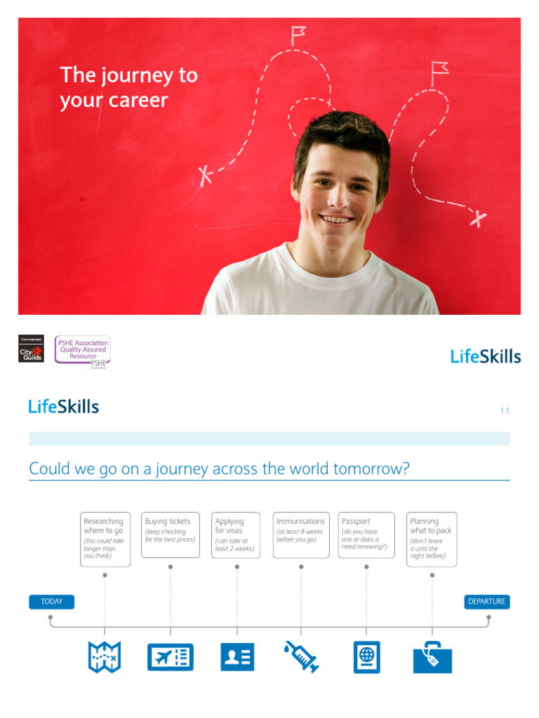Life Skills Lesson Plan - Your Journey To Your Career | PDF ...