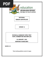 Grade 12 Mapwork Task 2024 | PDF | Topography | Geographic Information ...