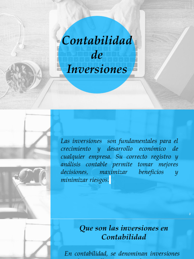Tema 5 Inversiones | PDF | Inversiones | Contabilidad