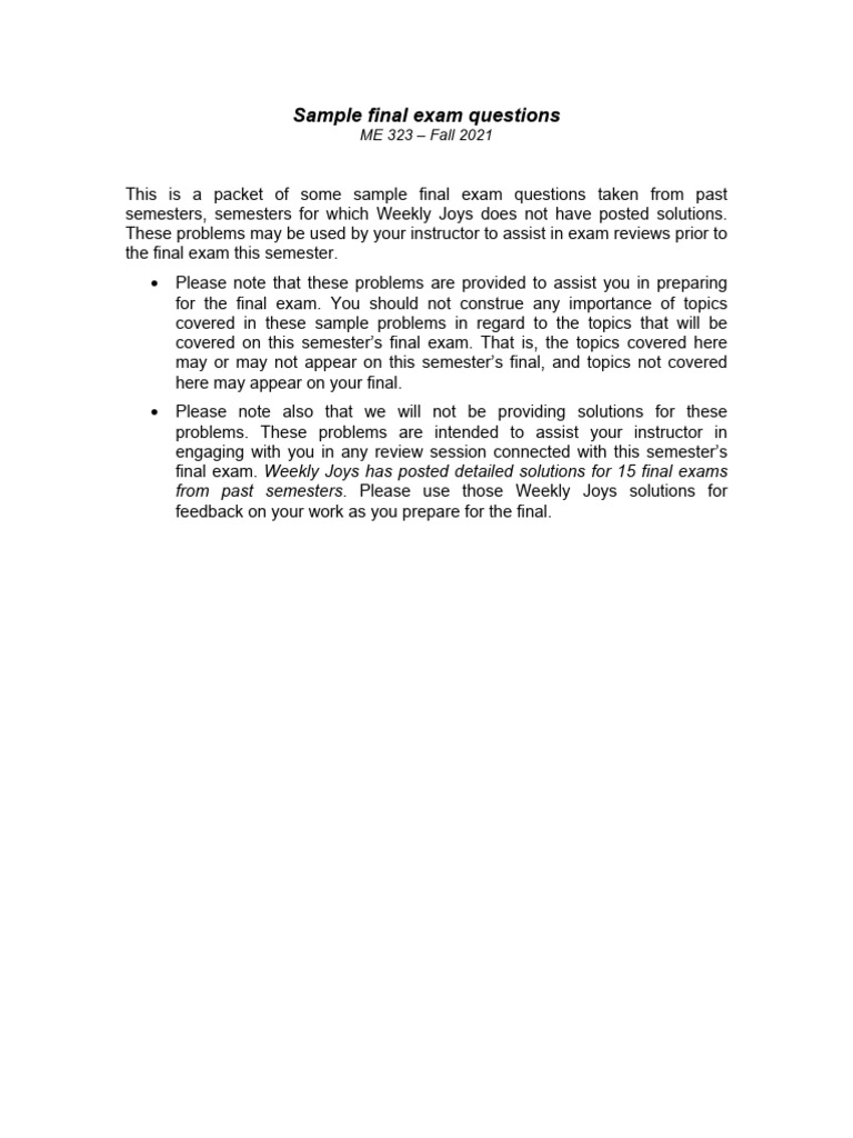 State Final Questions | PDF