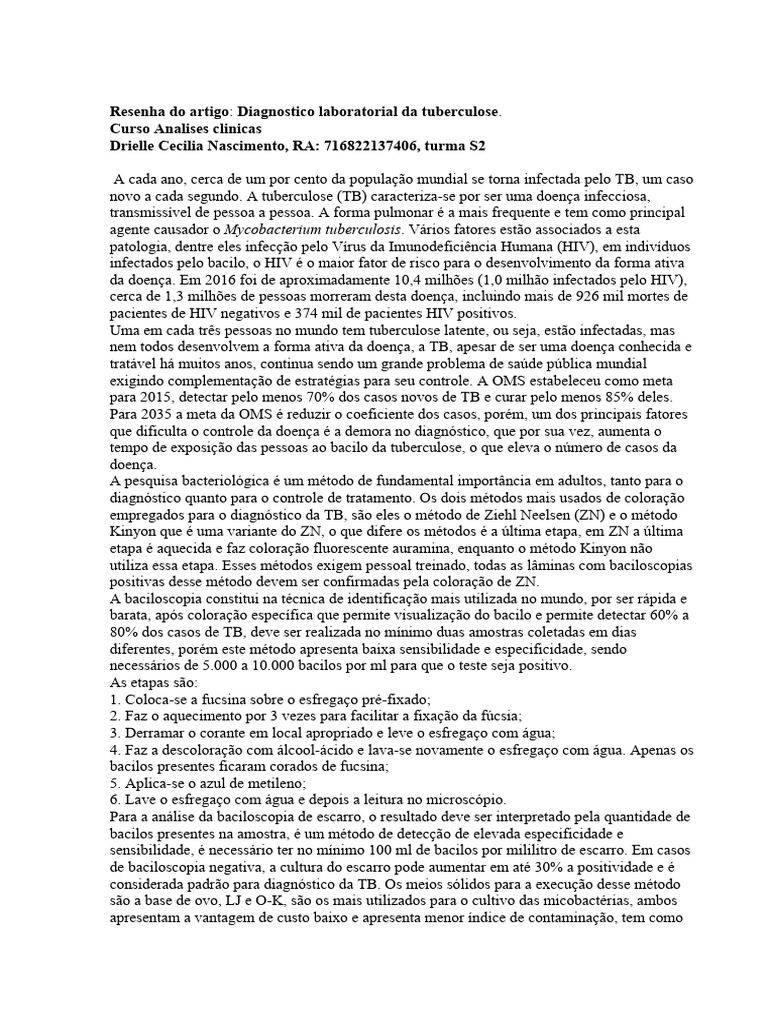 Resenha Artigo 1 | PDF