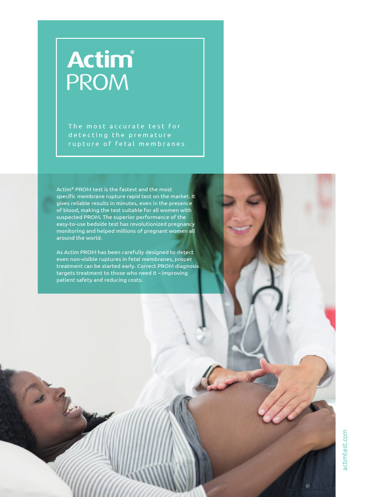 Actim-PROM | PDF | Medicine | Human Reproduction