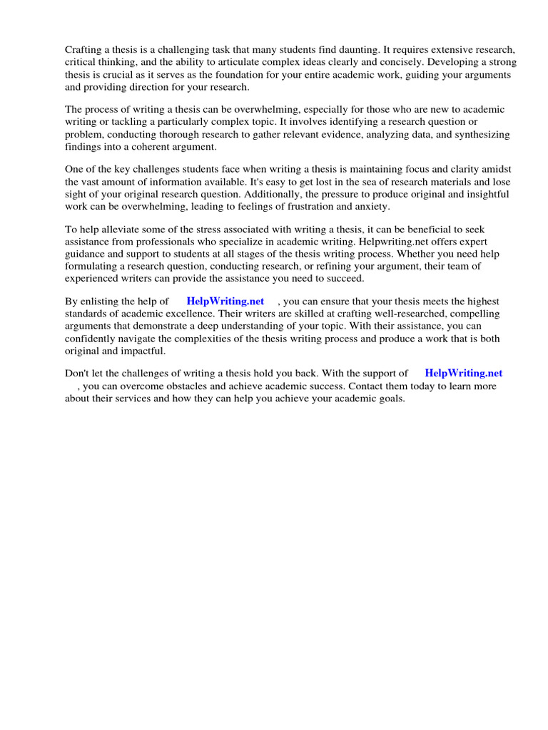 Working Thesis Lesson Plan | PDF | Thesis | Essays