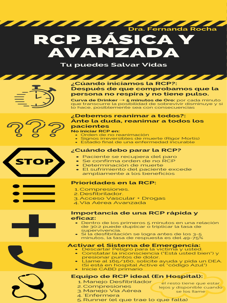 RCP Basica y Avanzada | Descargar gratis PDF | Reanimación ...