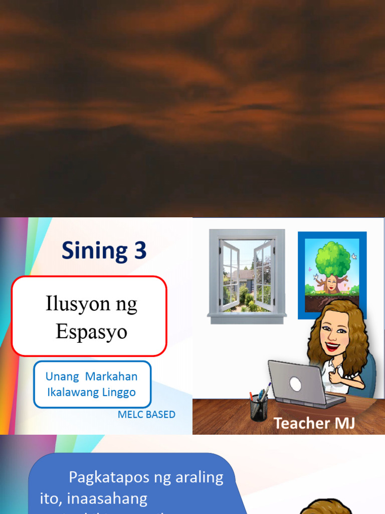 ART 3 QUARTER 1 WEEK 2 Ilusyon NG Espasyo | PDF