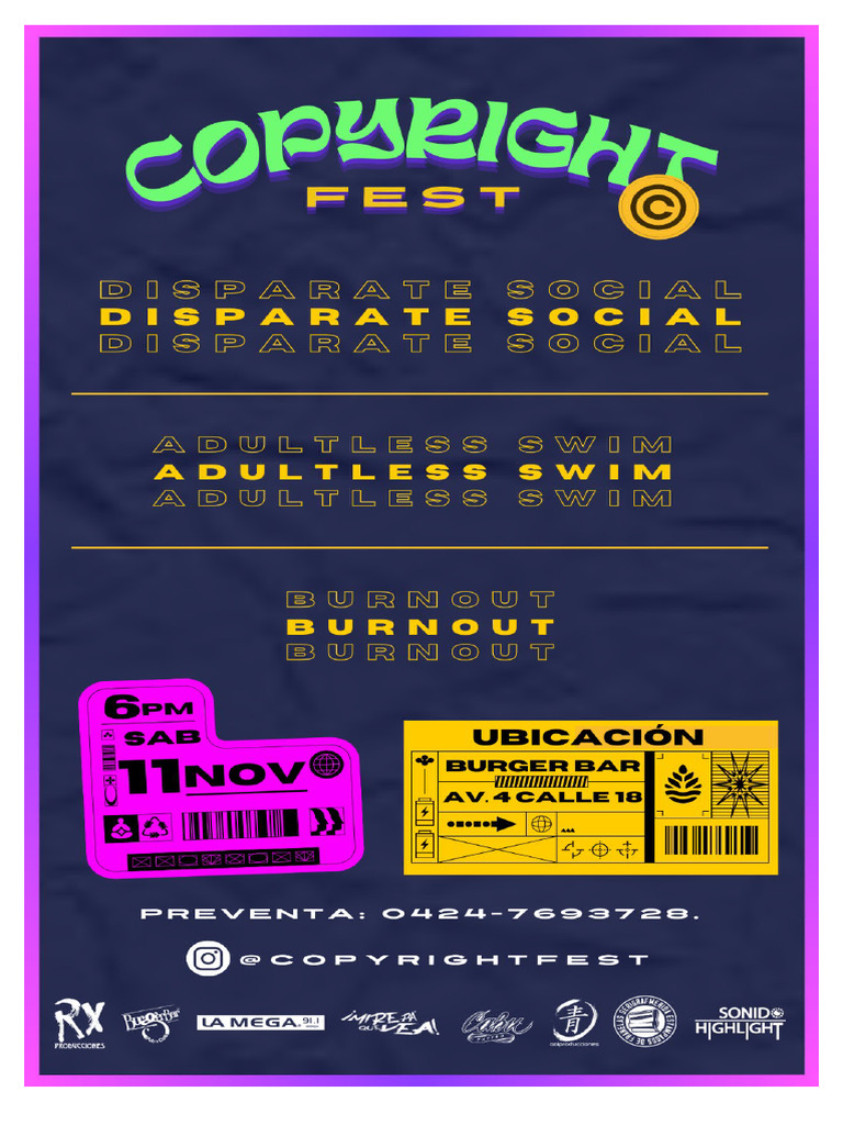Flyer Copyright Fest | PDF