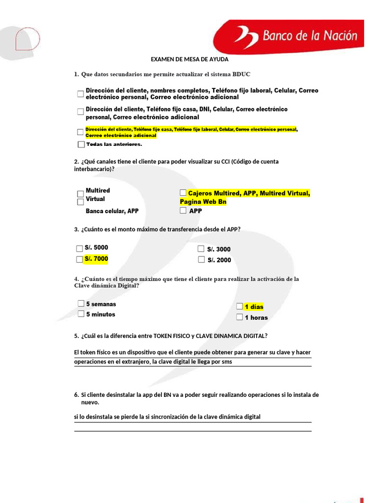 Examen Brandon Zapata Valerio | PDF