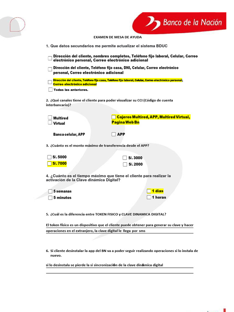 Examen Brandon Zapata Valerio | PDF