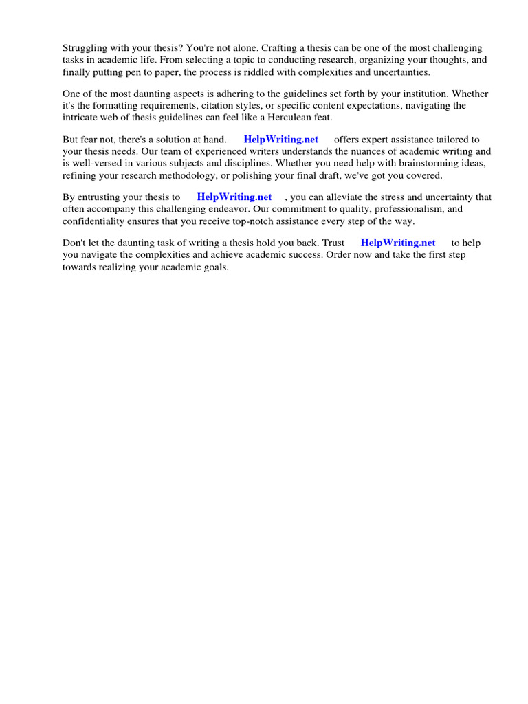 Ucc Thesis Guidelines | PDF