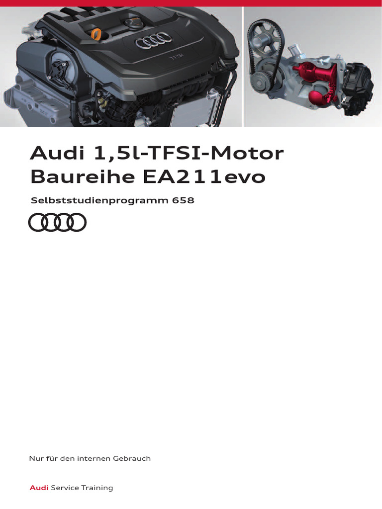 SSP 658 Audi 1,5l-TFSI-Motor Baureihe EA211evo | PDF