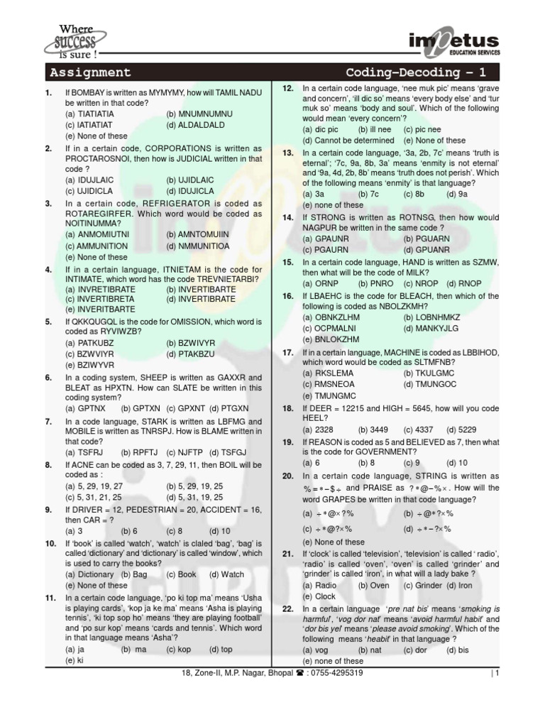 Coding Decoding 15 03 21 Pdf Human Communication Linguistics