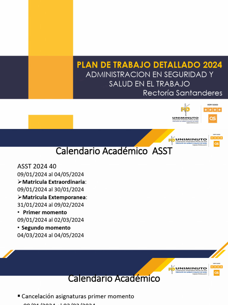 Plan de Trabajo Detallado 2024 | PDF | Enseñando | Modificación de ...