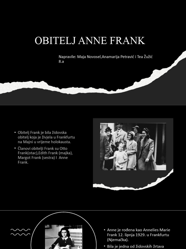 Obitelj Anne Frank | PDF