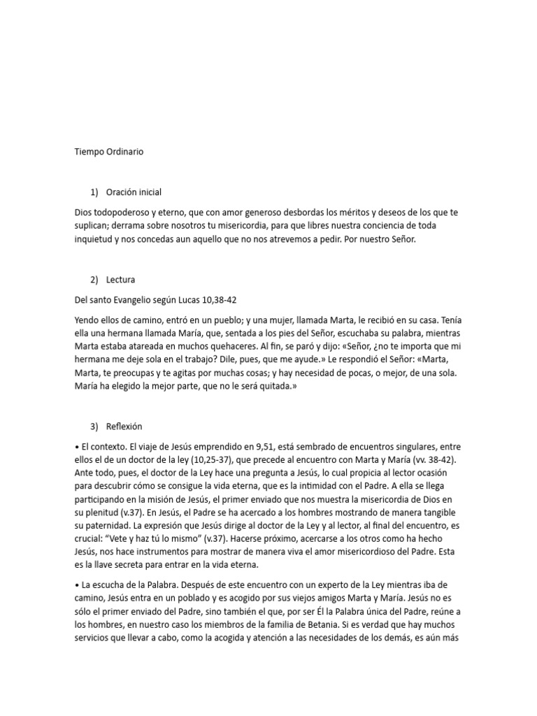 Lectio Divina Pdf María Madre De Jesús Jesús