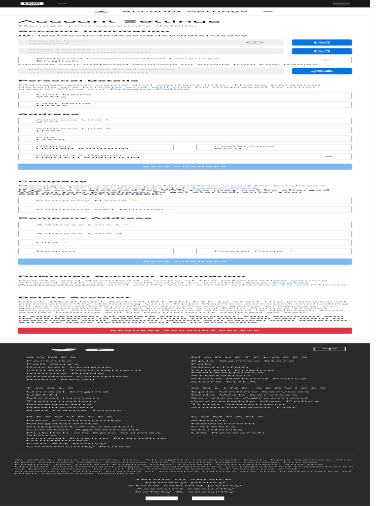 Account Settings | PDF | Software | World Wide Web