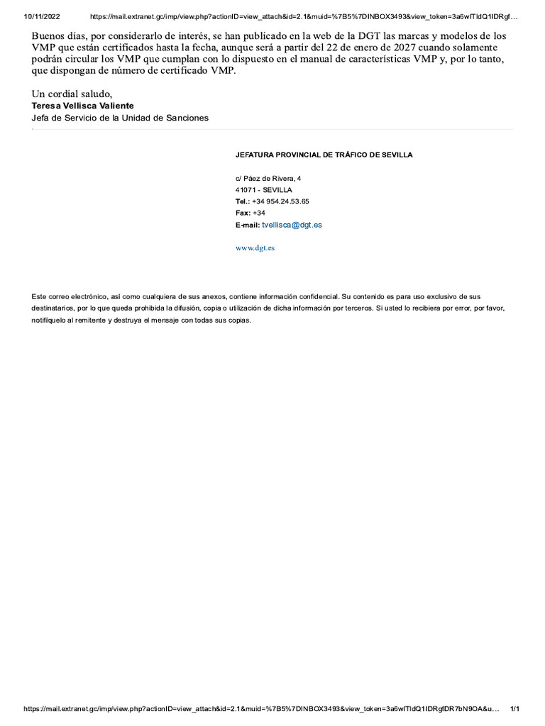 Certificación y Normativa de VMP | PDF