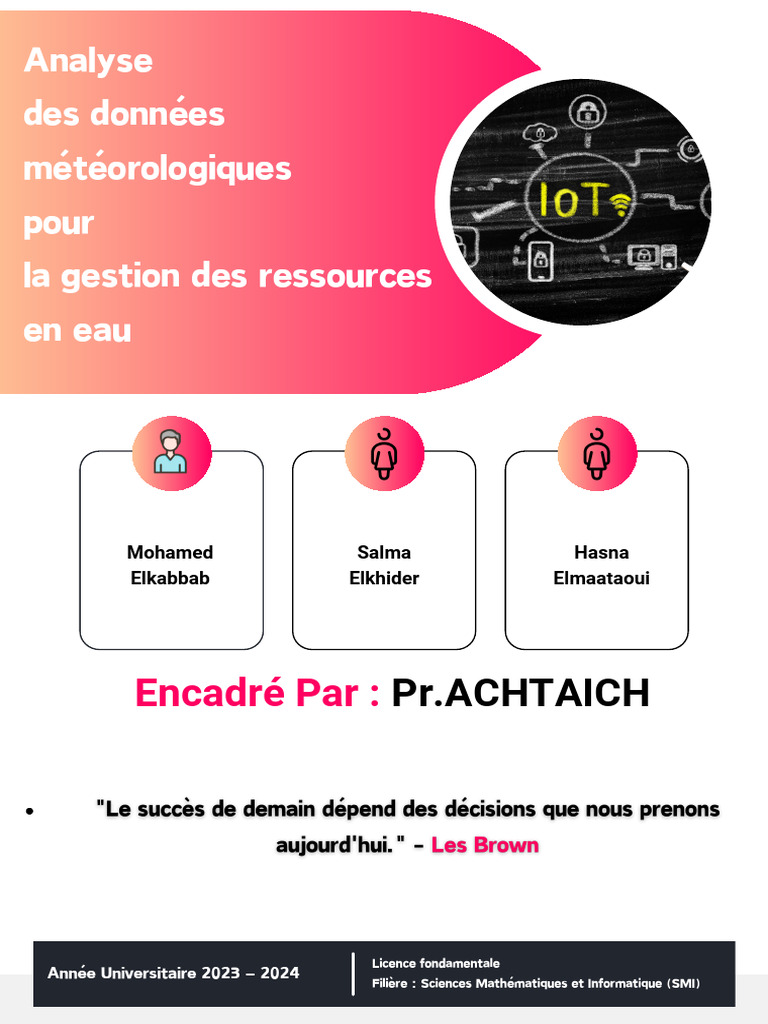 Sujet Pfe | PDF