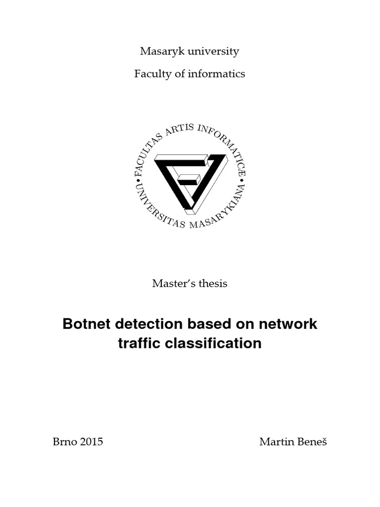 01-Benes - Botnet Detection Based On Network Traffic Classification ... 01-Benes - Botnet Detection Based On Network Traffic Classification ...