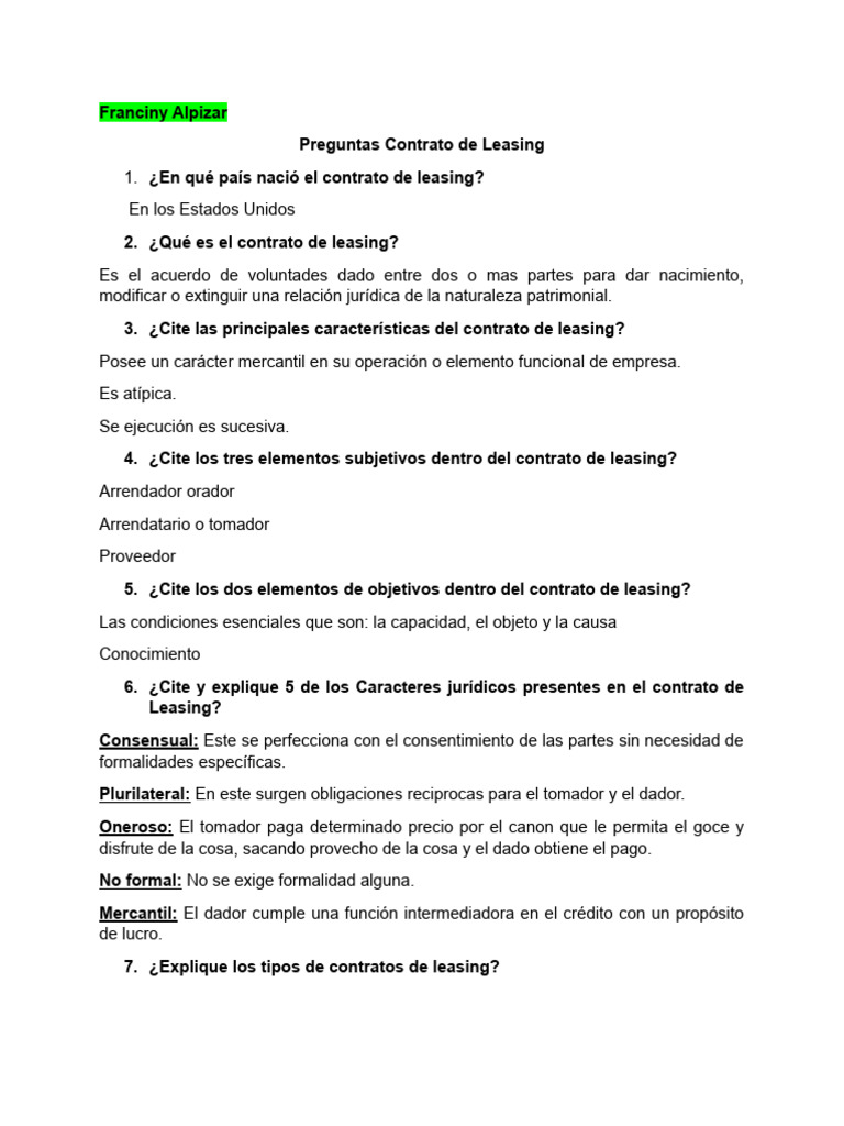 Cuestionario #5 TGC | PDF | Business | Derecho empresarial