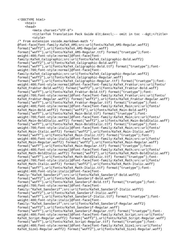 Translation Guide | PDF