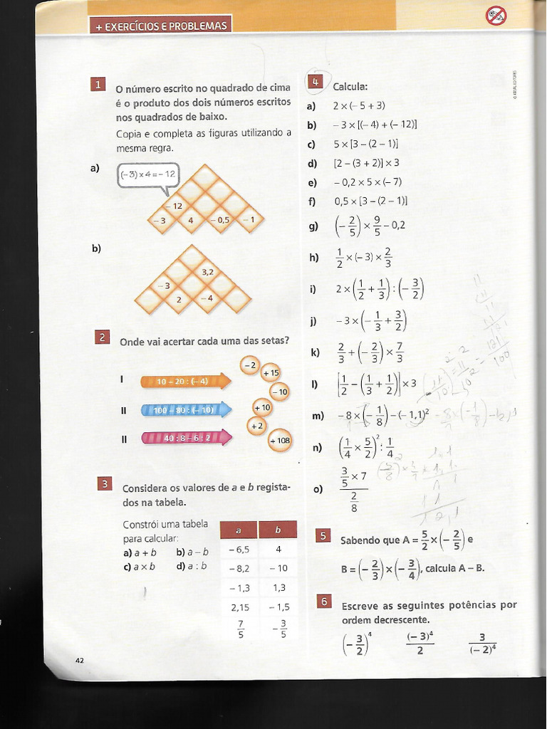 Matematicamente Falando 7 - Mat 7 - Pag 42-108 | PDF