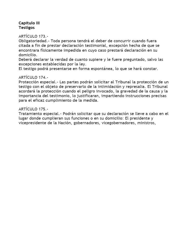 CCP Testigos y Peritos | PDF | Testigo experto | Justicia