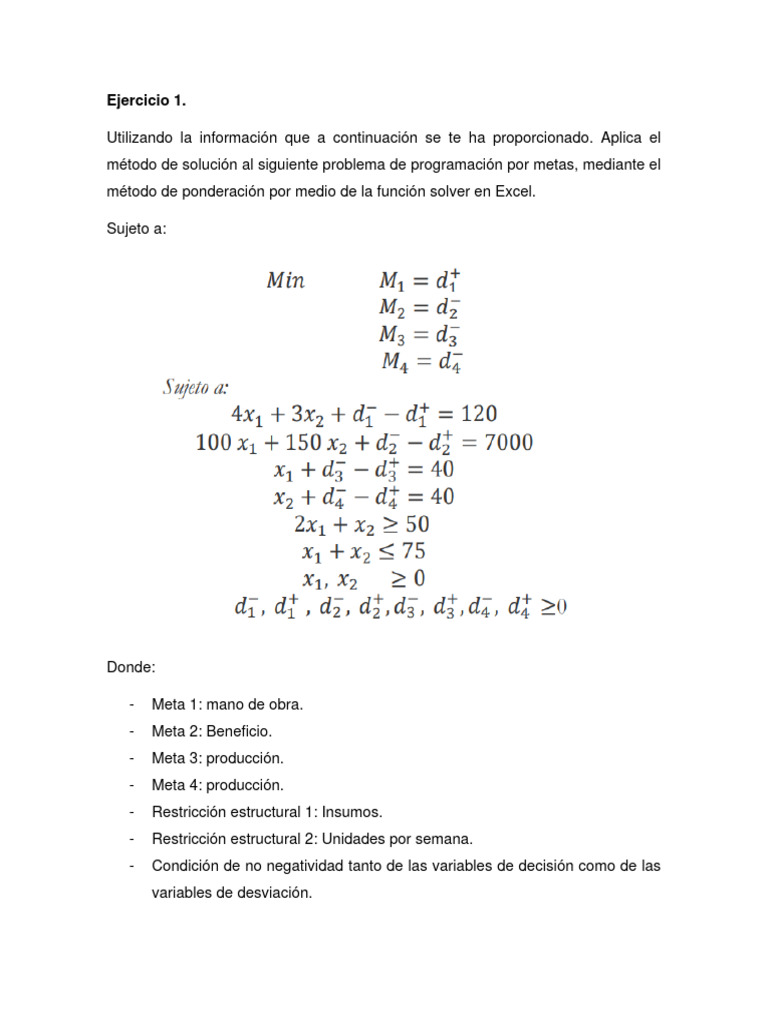 Ejercicios Con Restricciones, Maximizar y Minimizar | PDF