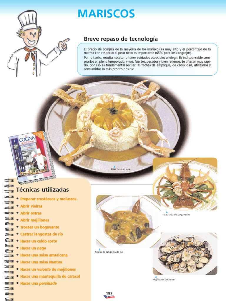 Mariscos | PDF | Cocinando | Salsa